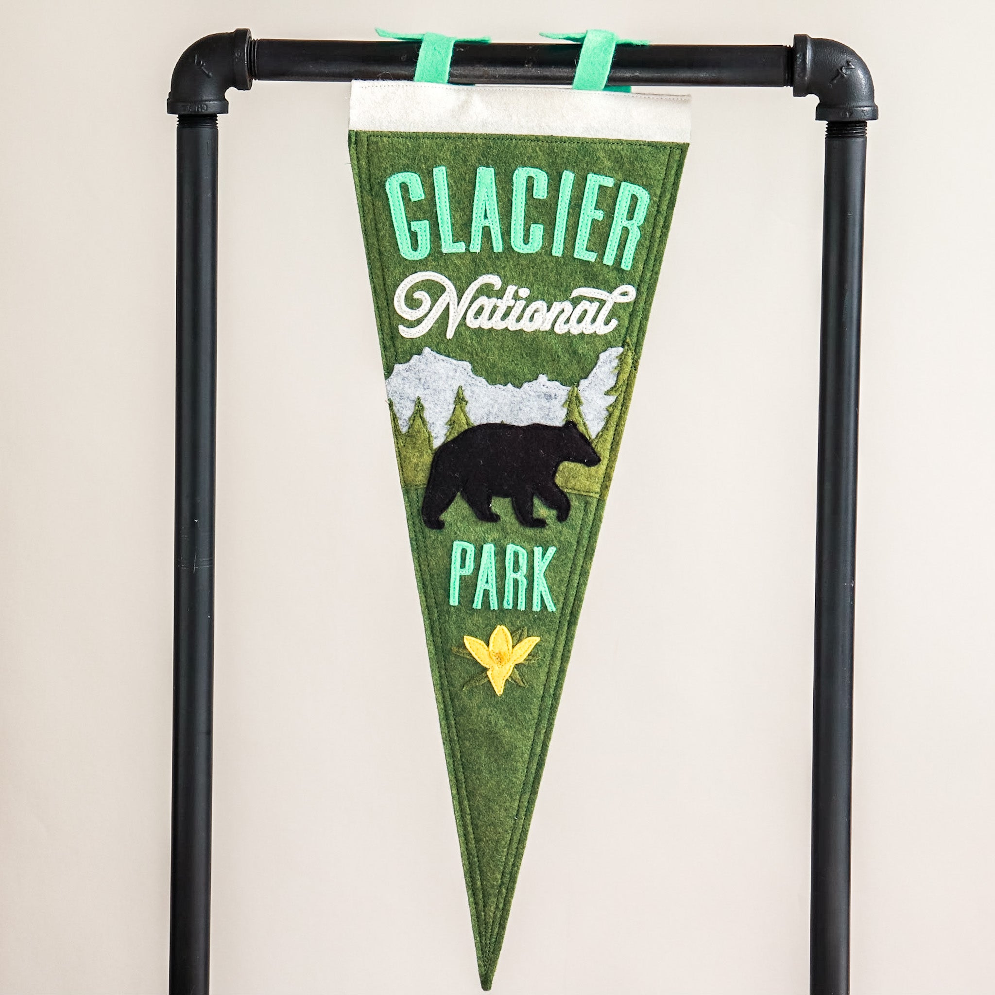 Yoho & Co. | Glacier National Park Pennant – The Artisan's Bench