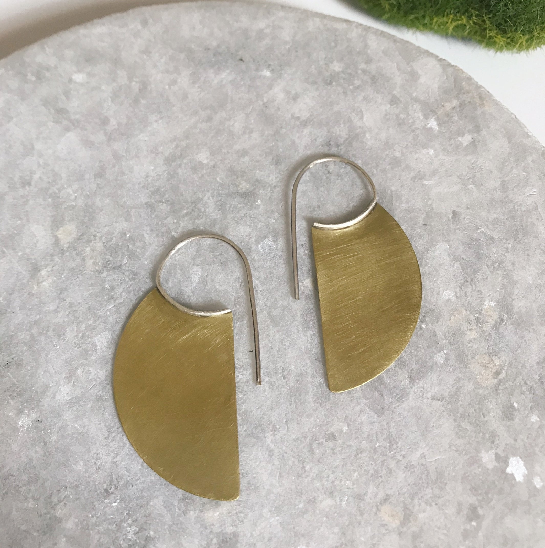 Modern Madini | Half Round Machete Disc Hoops – The Artisan's Bench