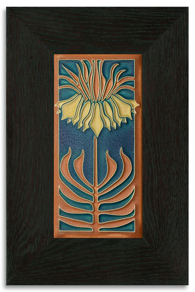 Motawi Persian Lily in Yellow - 4x8 – The Artisan's Bench