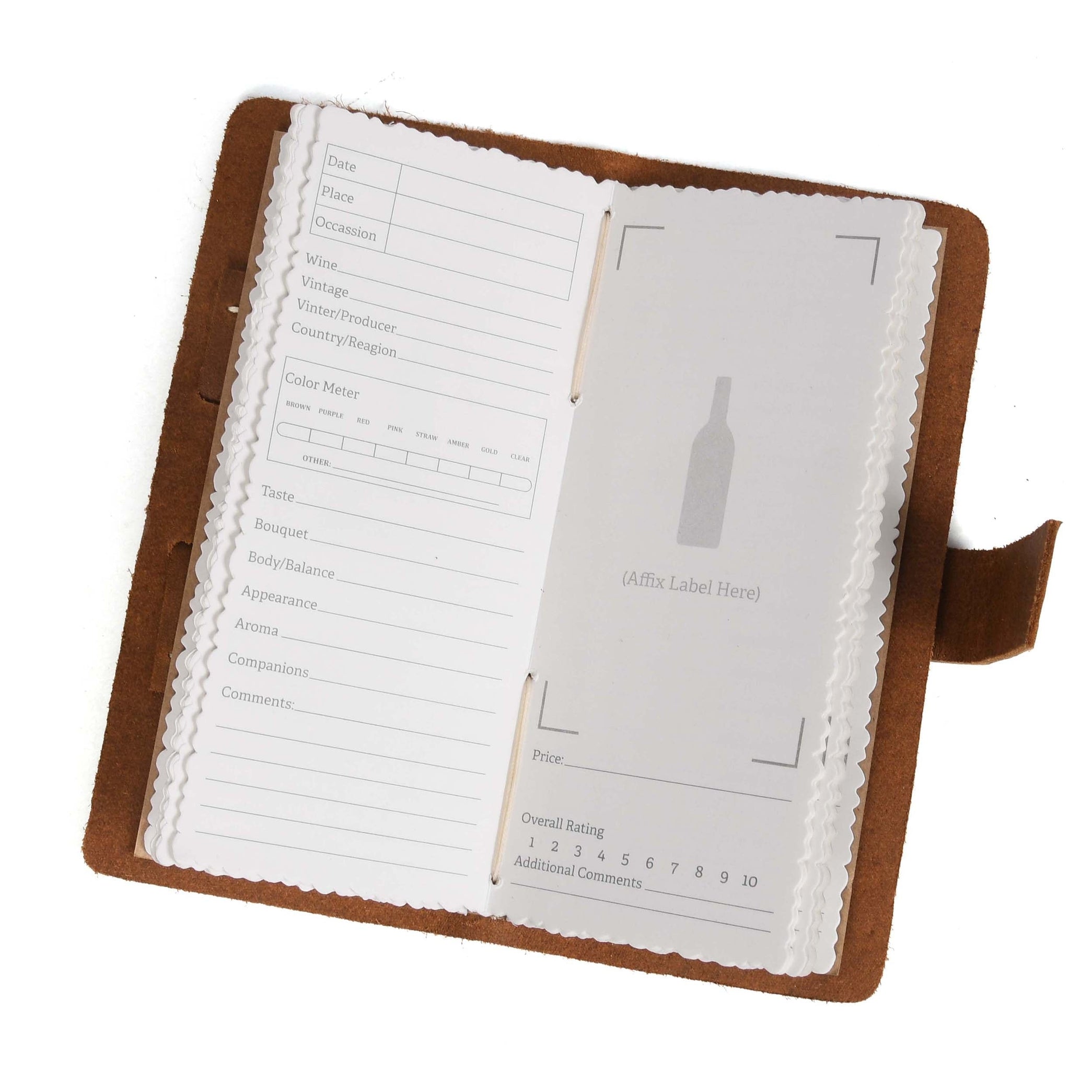 TLG Canada | Wine Leather Logbook – The Artisan's Bench
