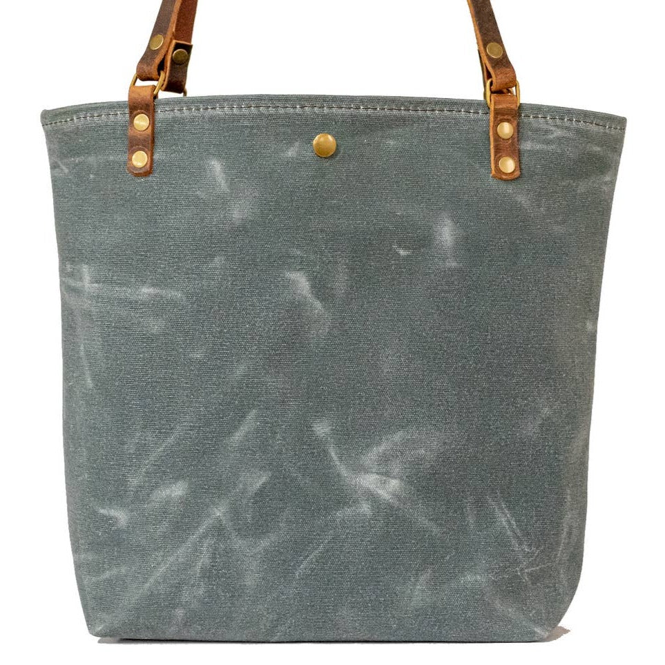 In Blue Handmade | Classic Canvas Tote Bag | Slate – The Artisan's Bench