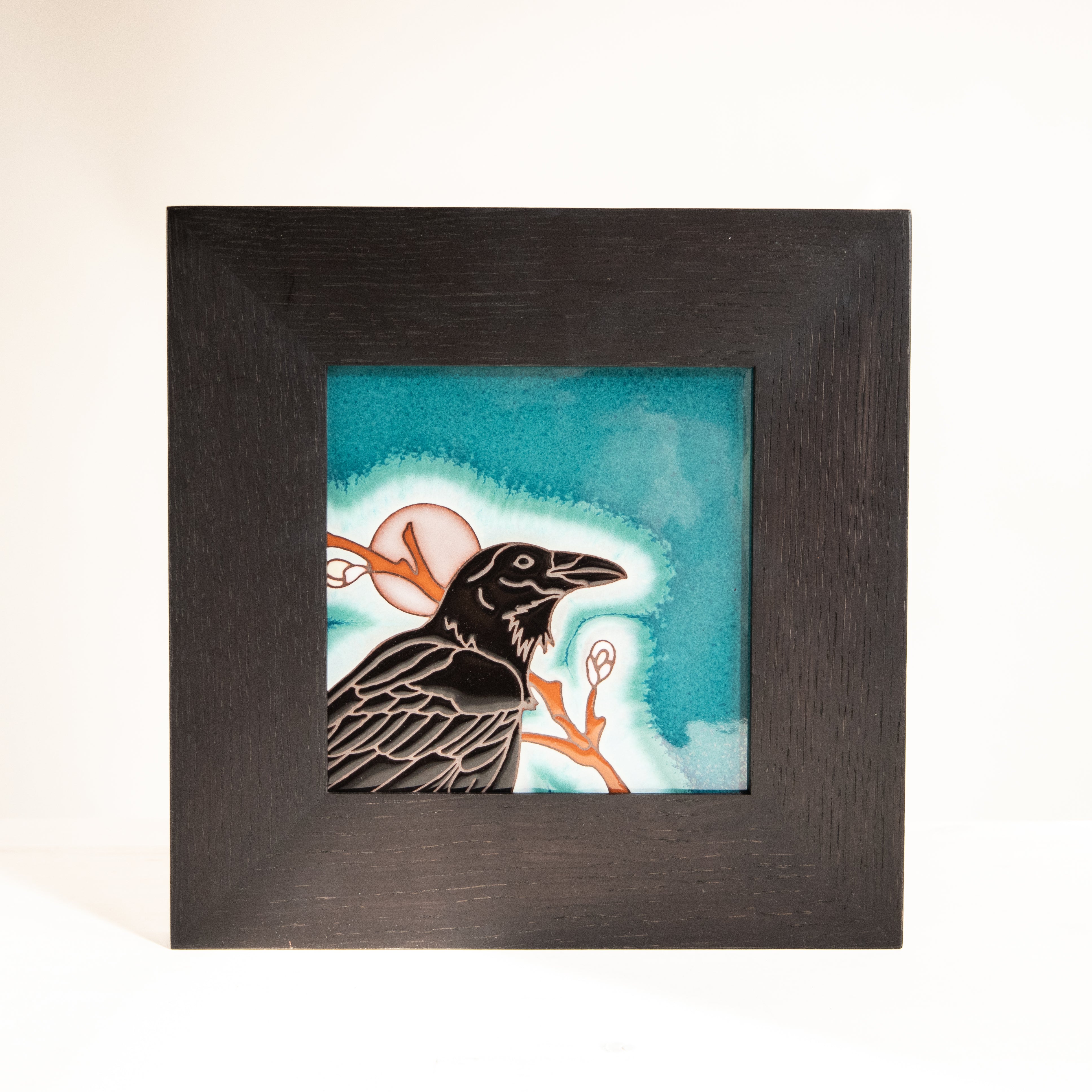 Carly Quinn Designs | 6x6 Raven Tile – The Artisan's Bench