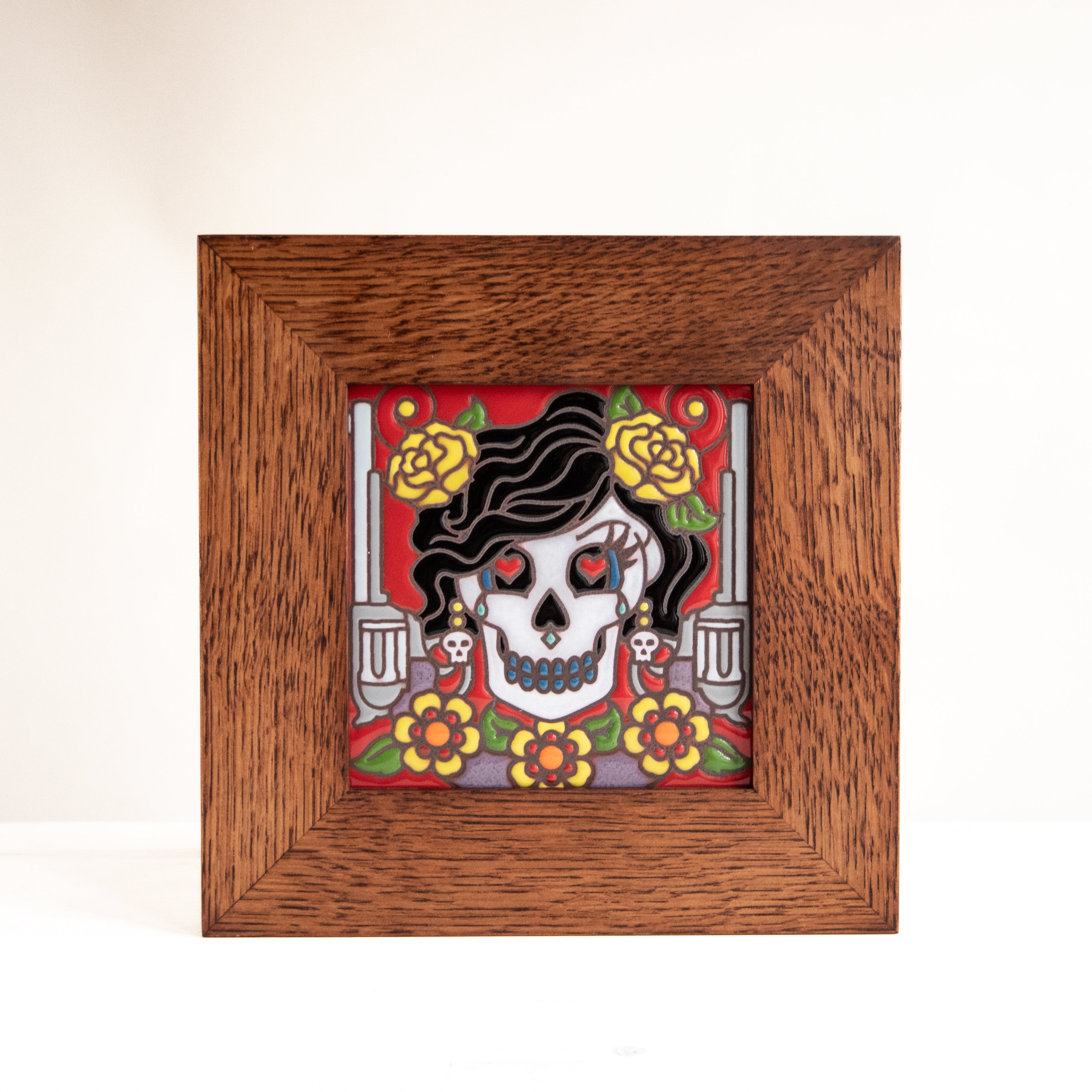 Carly Quinn Designs | 6x6 Bandita Tile – The Artisan's Bench