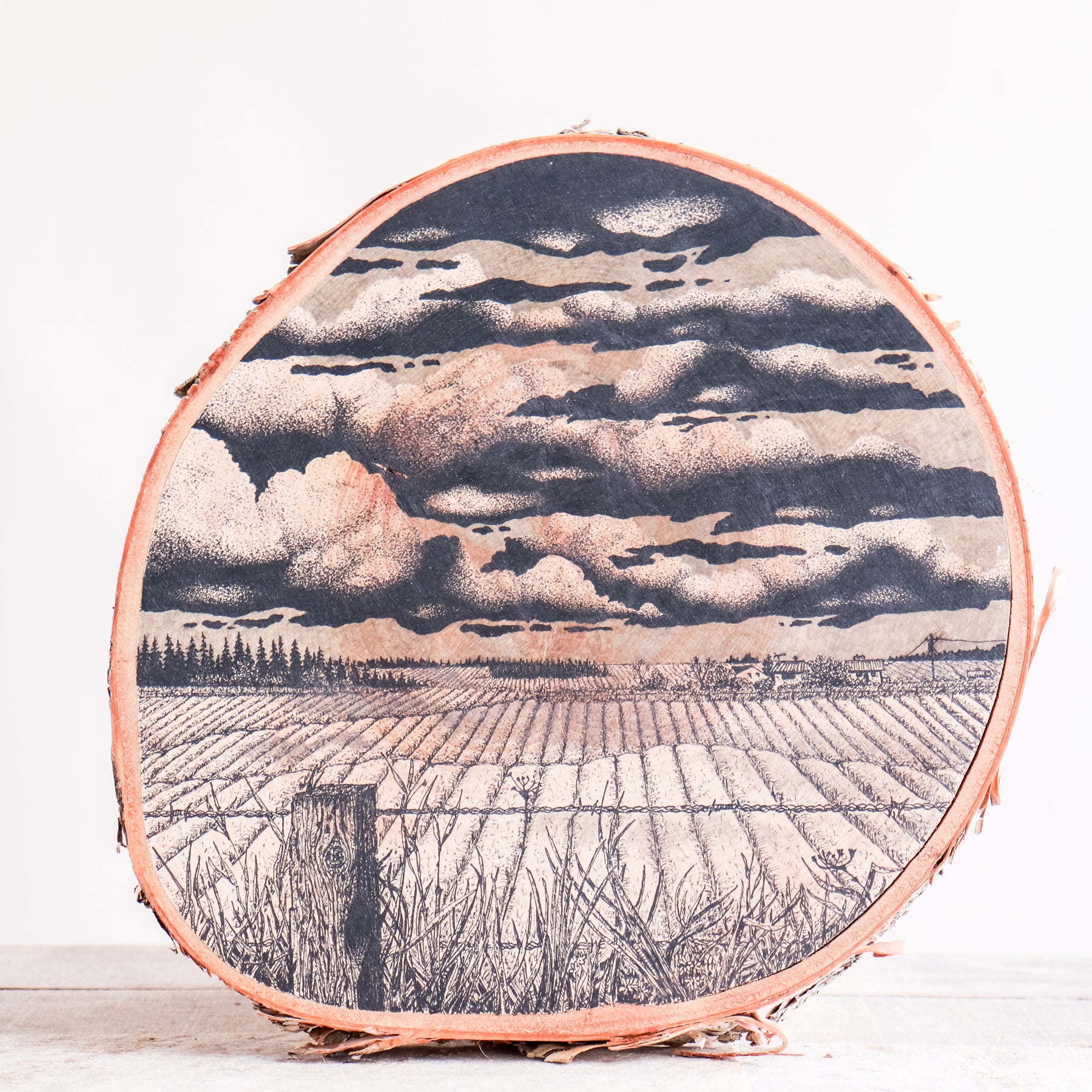 Alec Chambers | Farmscape | Drawing on Wood – The Artisan's Bench