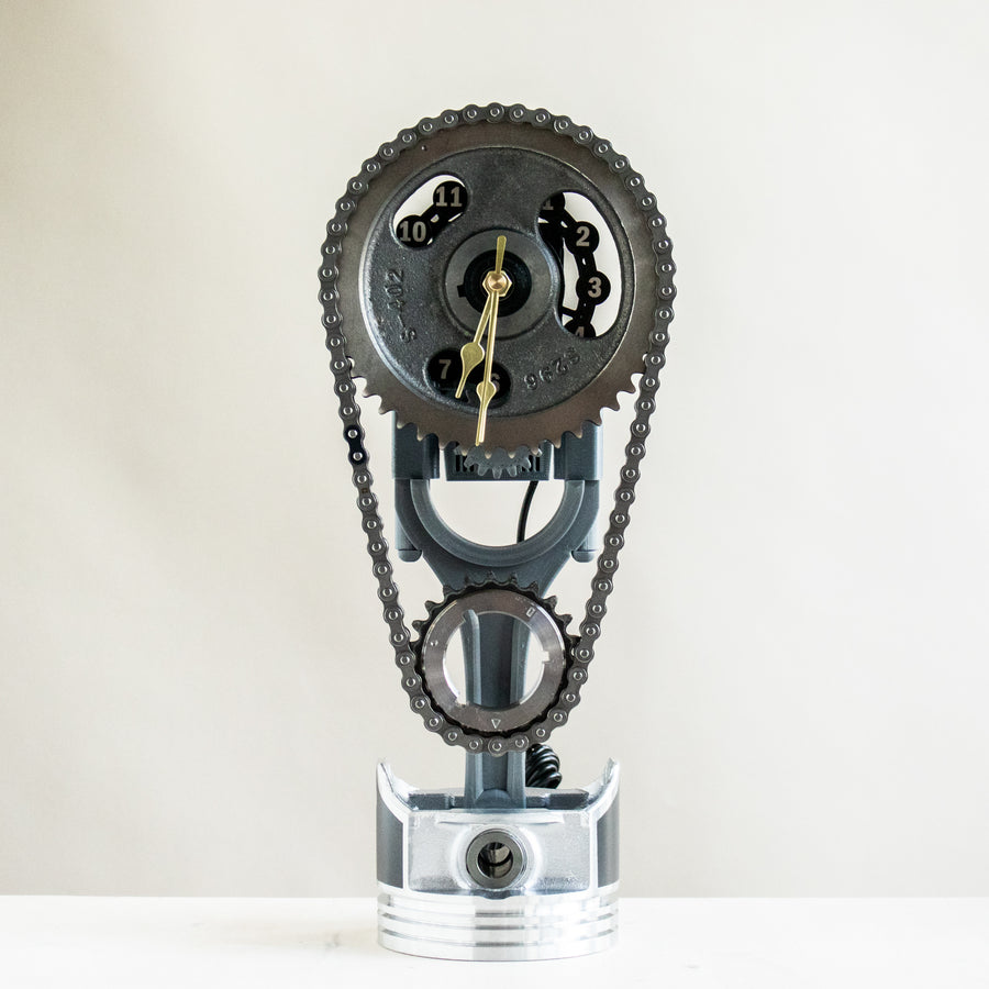 Clock9nine | Jeep | Motorized Timing Belt Clock – The Artisan's Bench
