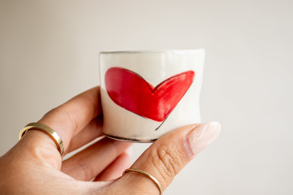 ZPots | Mini Cup of Love (Heart) – The Artisan's Bench