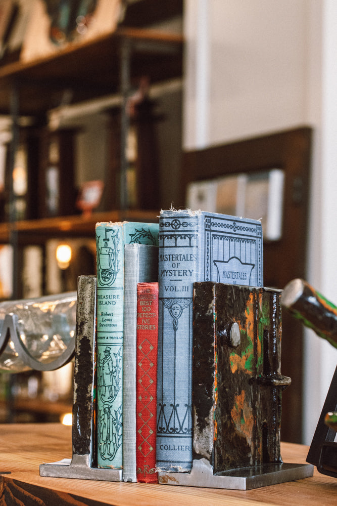 Mackinac Bridge Bookend Pair – The Artisan's Bench
