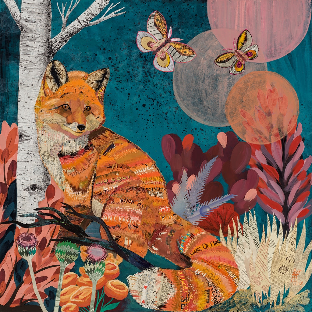 Dolan Geiman | Turquoise Lake Fox | Archival Print – The Artisan's Bench