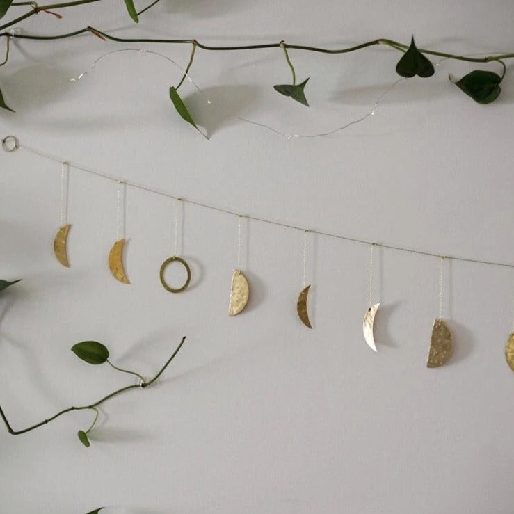 Vida + Luz | Moon Phases String Garland – The Artisan's Bench
