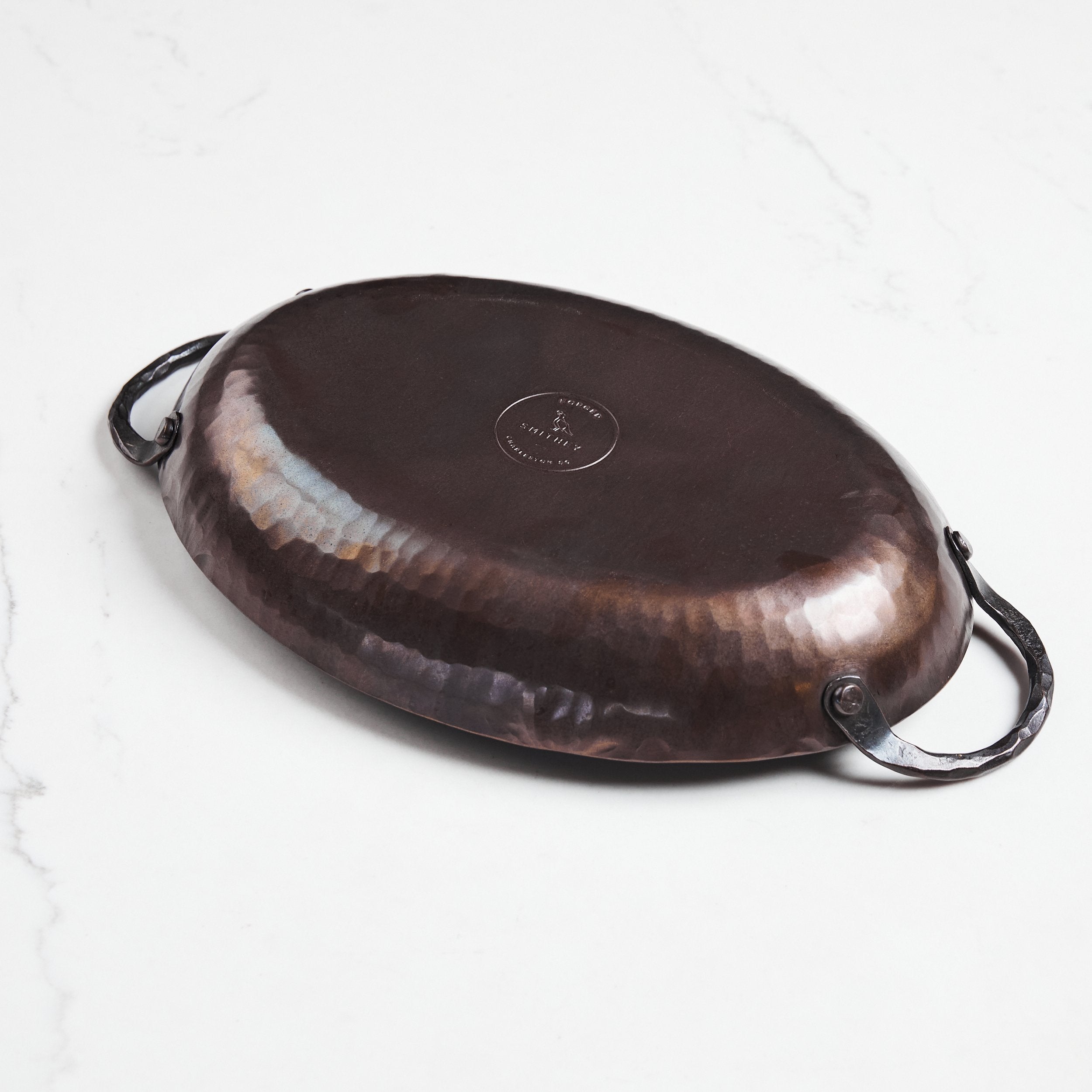 Smithey Ironware Co. | Carbon Steel Oval Roaster Pan – The Artisan's Bench