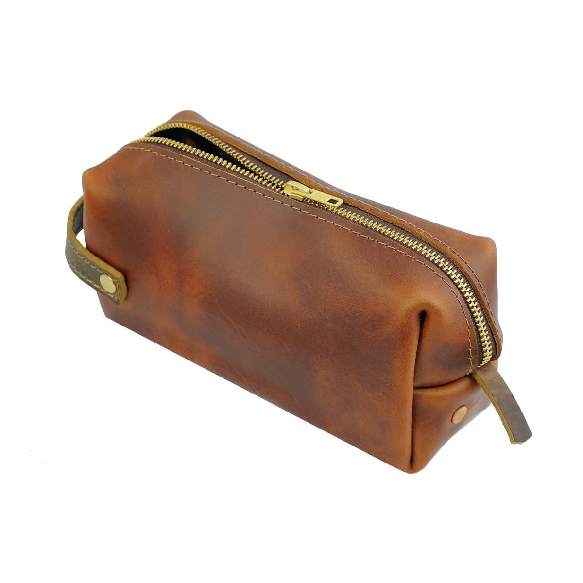 Rustico Leather | High Line Leather Pouch | Saddle Brown – The Artisan ...