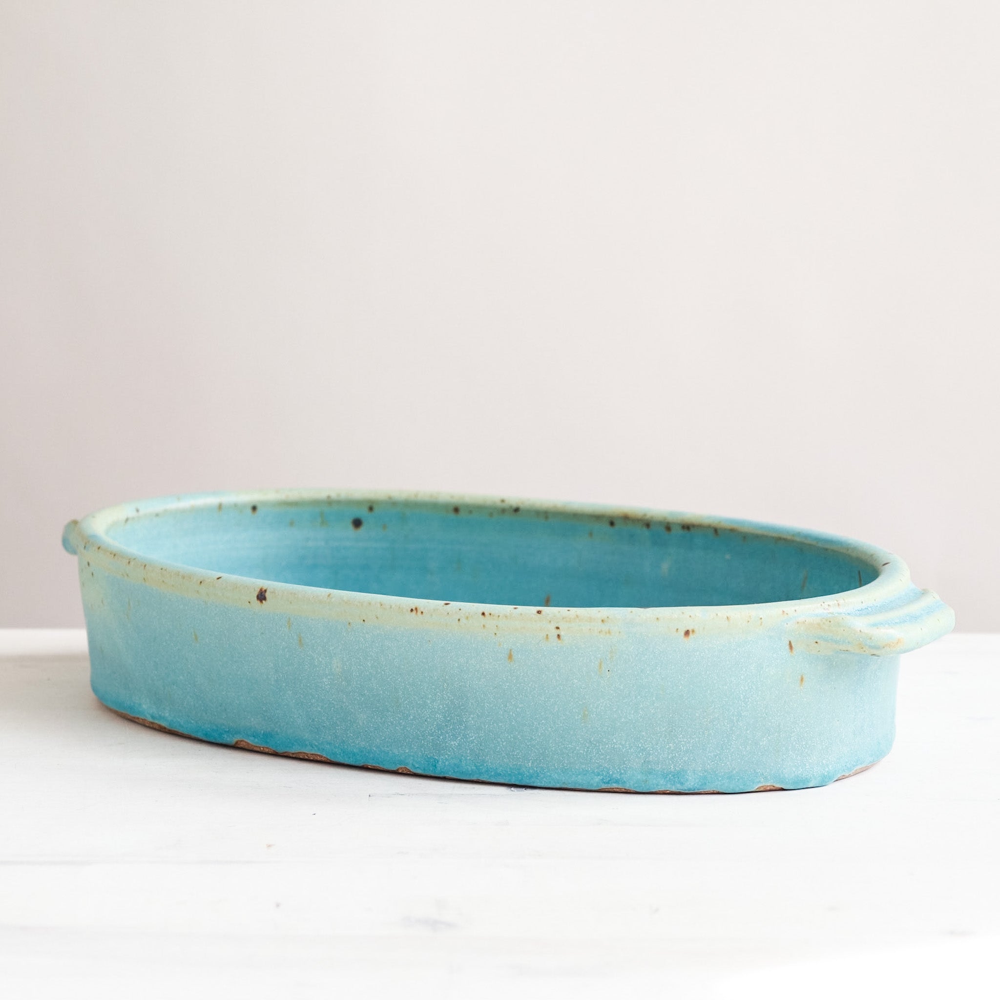 Oval Baking Pan | Blue – The Artisan's Bench