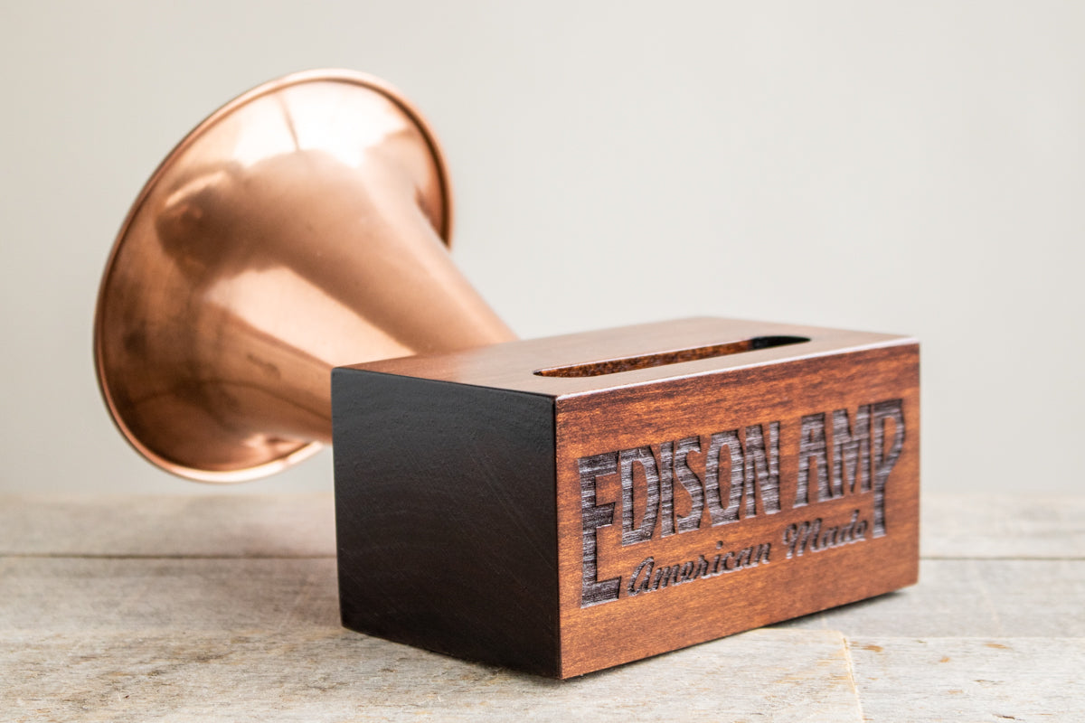 Edison Amps | Smartphone Gramophone – The Artisan's Bench