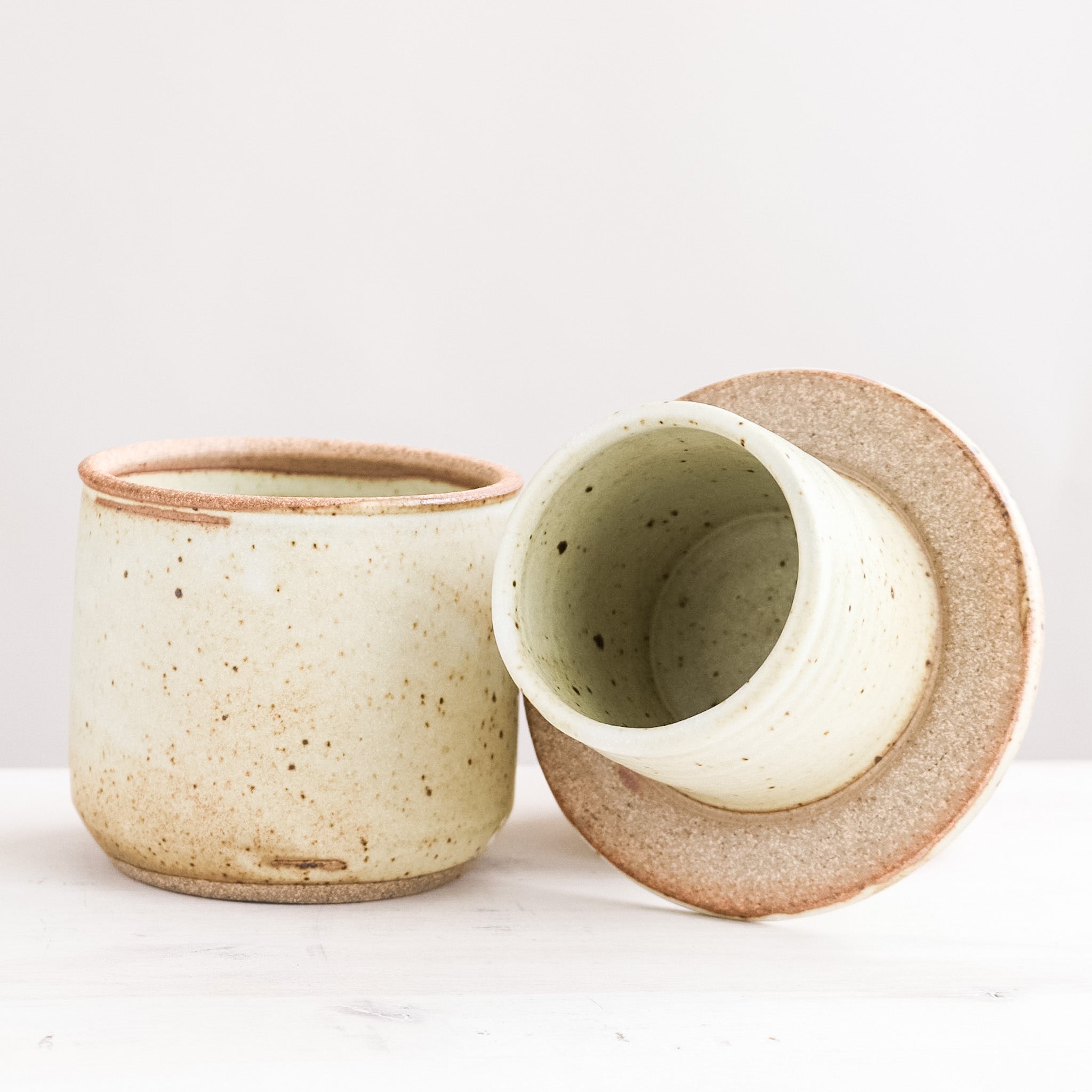 Butter Keeper | Cream – The Artisan's Bench