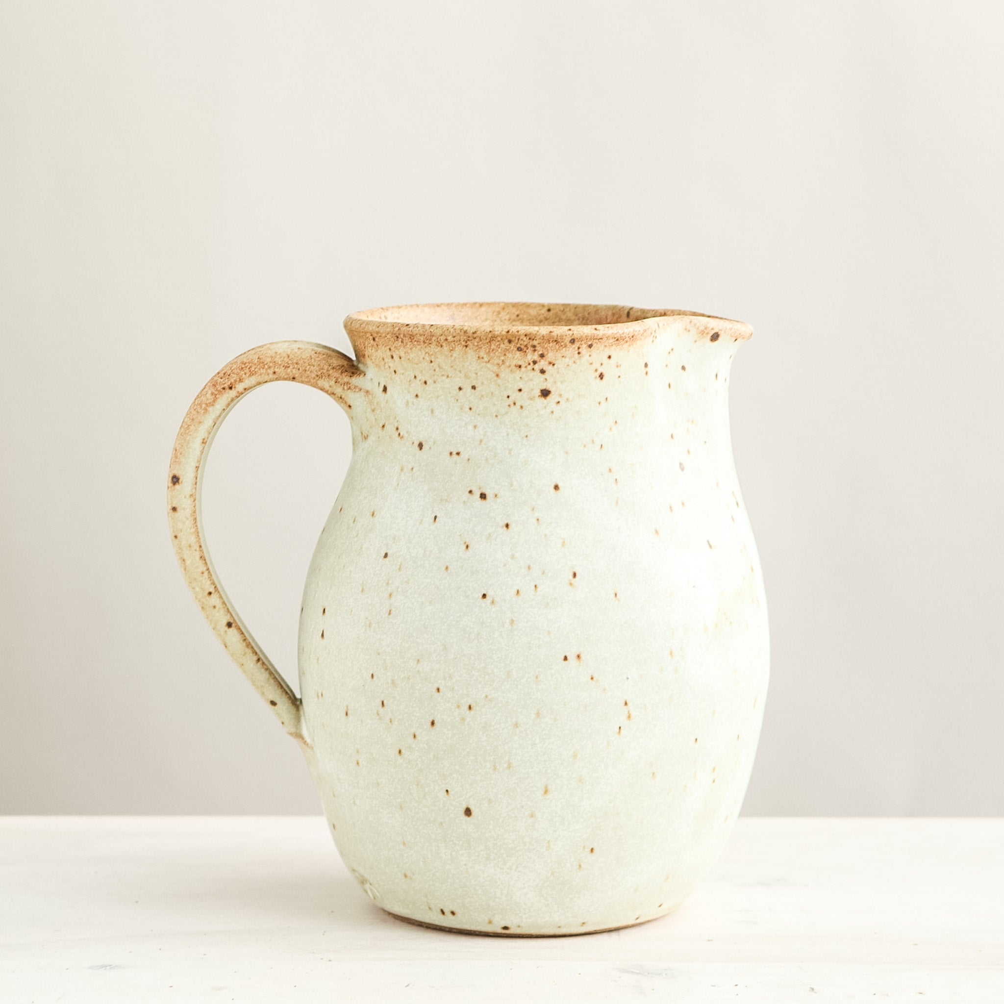 Medium Pitcher | Cream – The Artisan's Bench