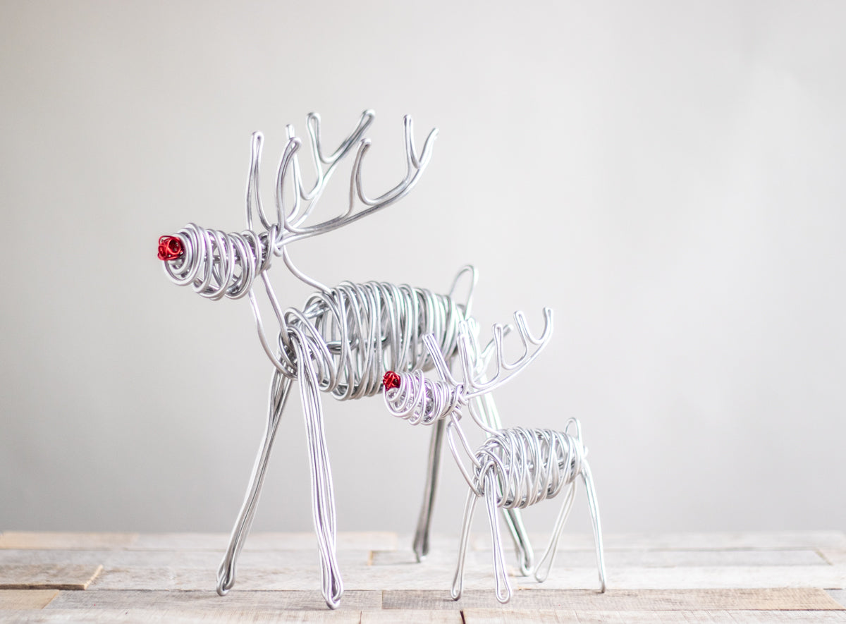 Metal Reindeer | Large – The Artisan's Bench