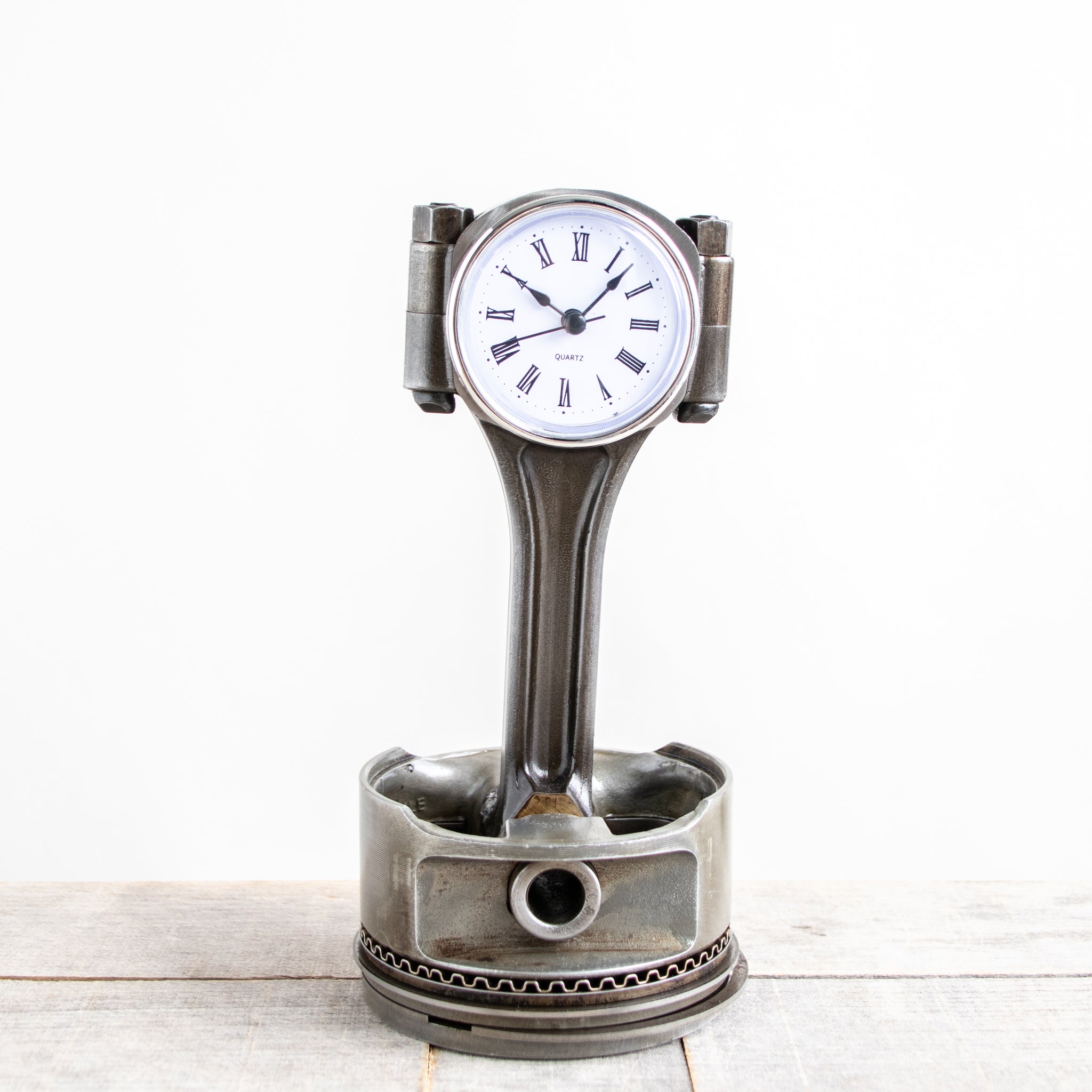 Wayne's Towing | Chevy 350 V8 Piston Clock – The Artisan's Bench