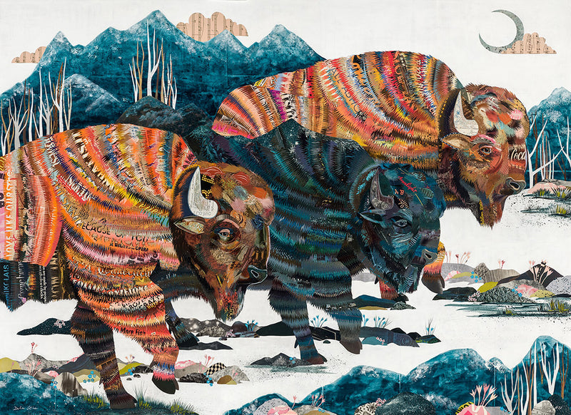 Dolan Geiman | Indigo Mountain | Archival Print – The Artisan's Bench