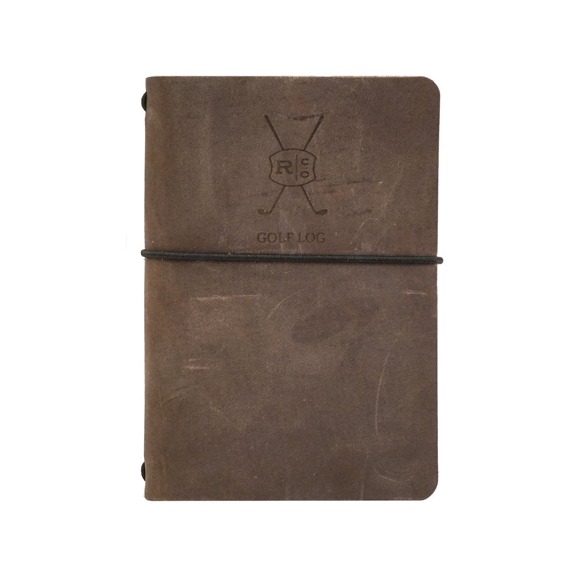 Rustico Leather Journals | Golf Log | Dark Brown – The Artisan's Bench